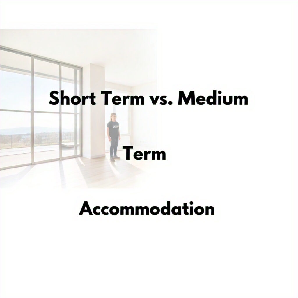 Short Term vs. Medium Term Accommodation: What's the Difference?